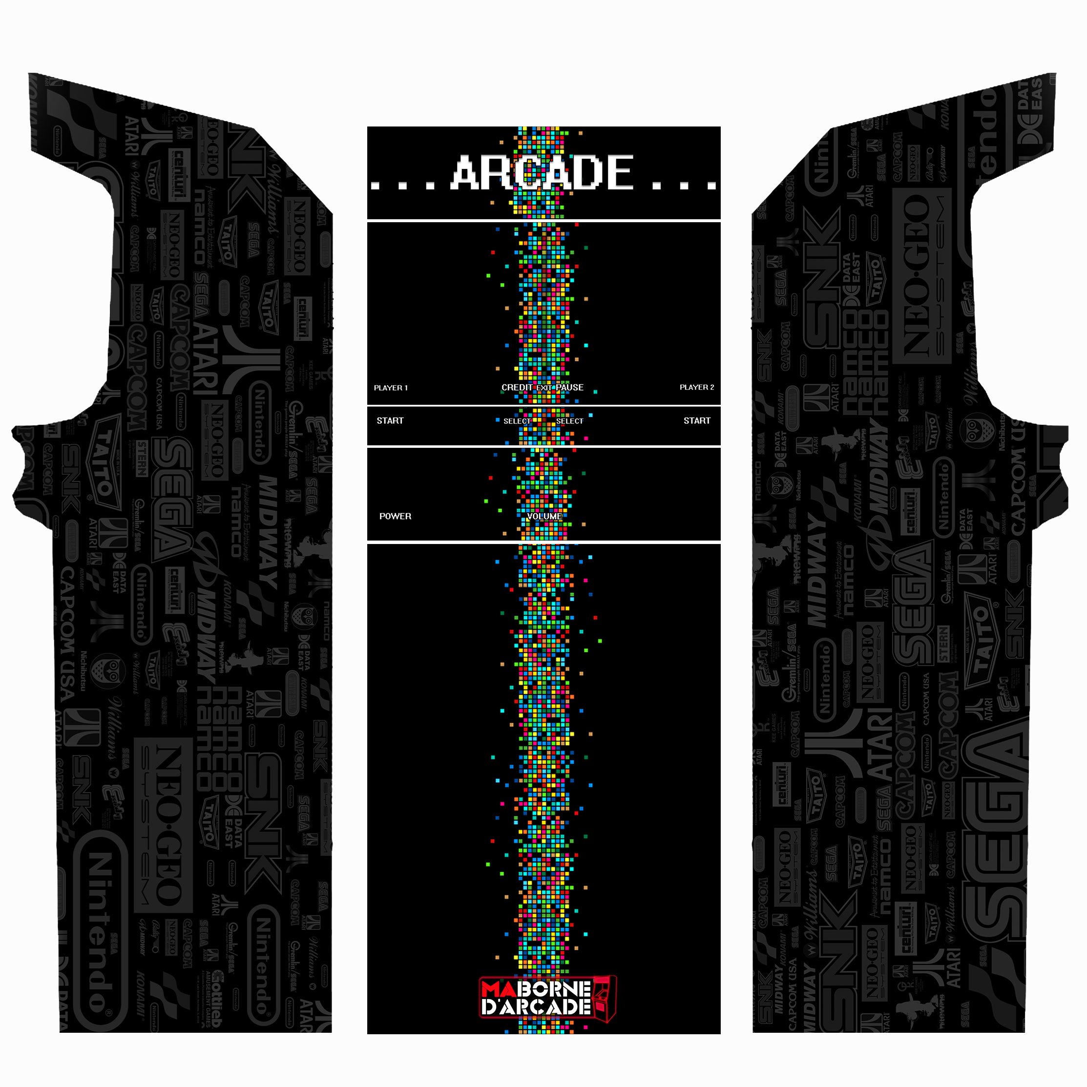 Borne d’Arcade MASTER Brand - Ma Borne d'Arcade