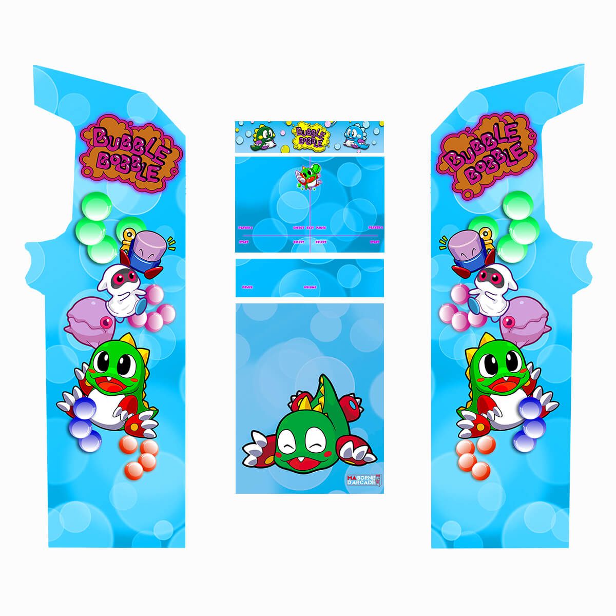 Borne d’Arcade MASTER Bubble Bobble - Ma Borne d'Arcade