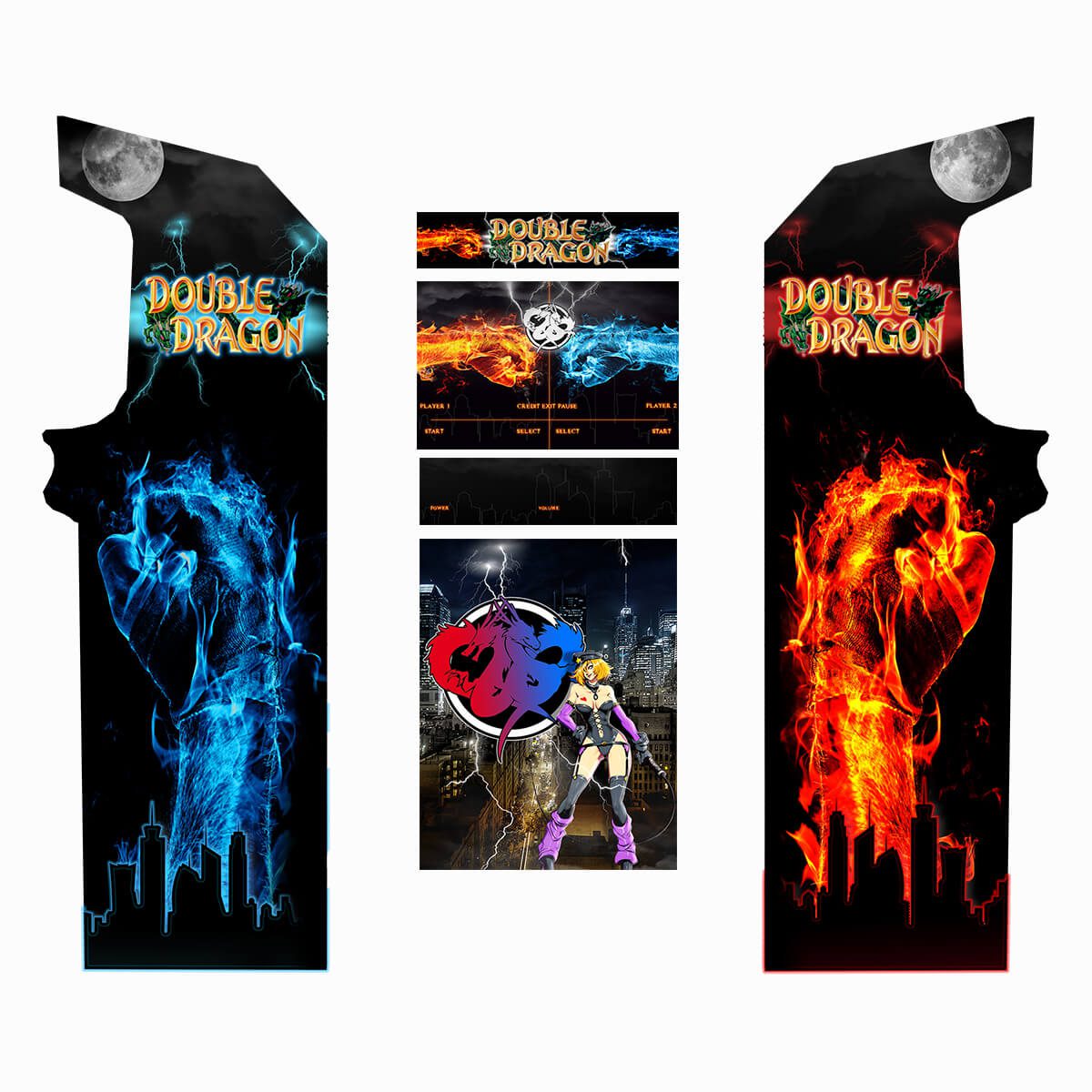 Borne d’Arcade MASTER Double Dragon - Ma Borne d'Arcade