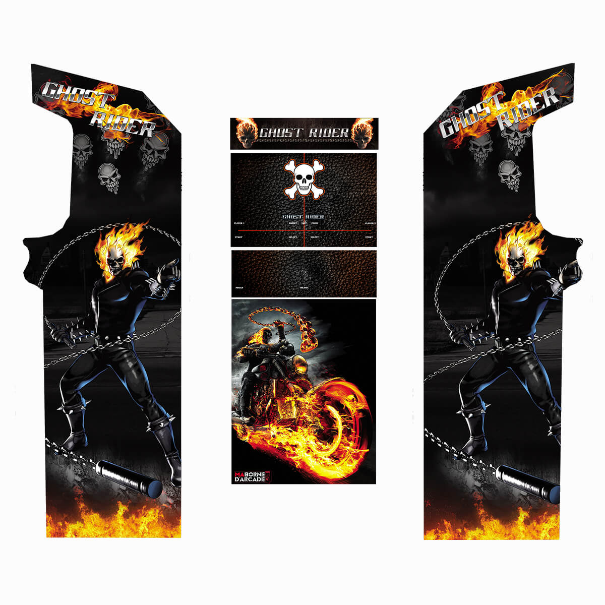 Borne d’Arcade MASTER Ghost Rider - Ma Borne d'Arcade