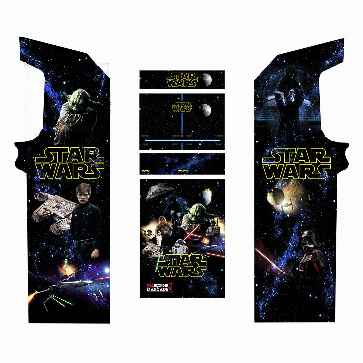 Borne d’Arcade MASTER Star Wars - Ma Borne d'Arcade