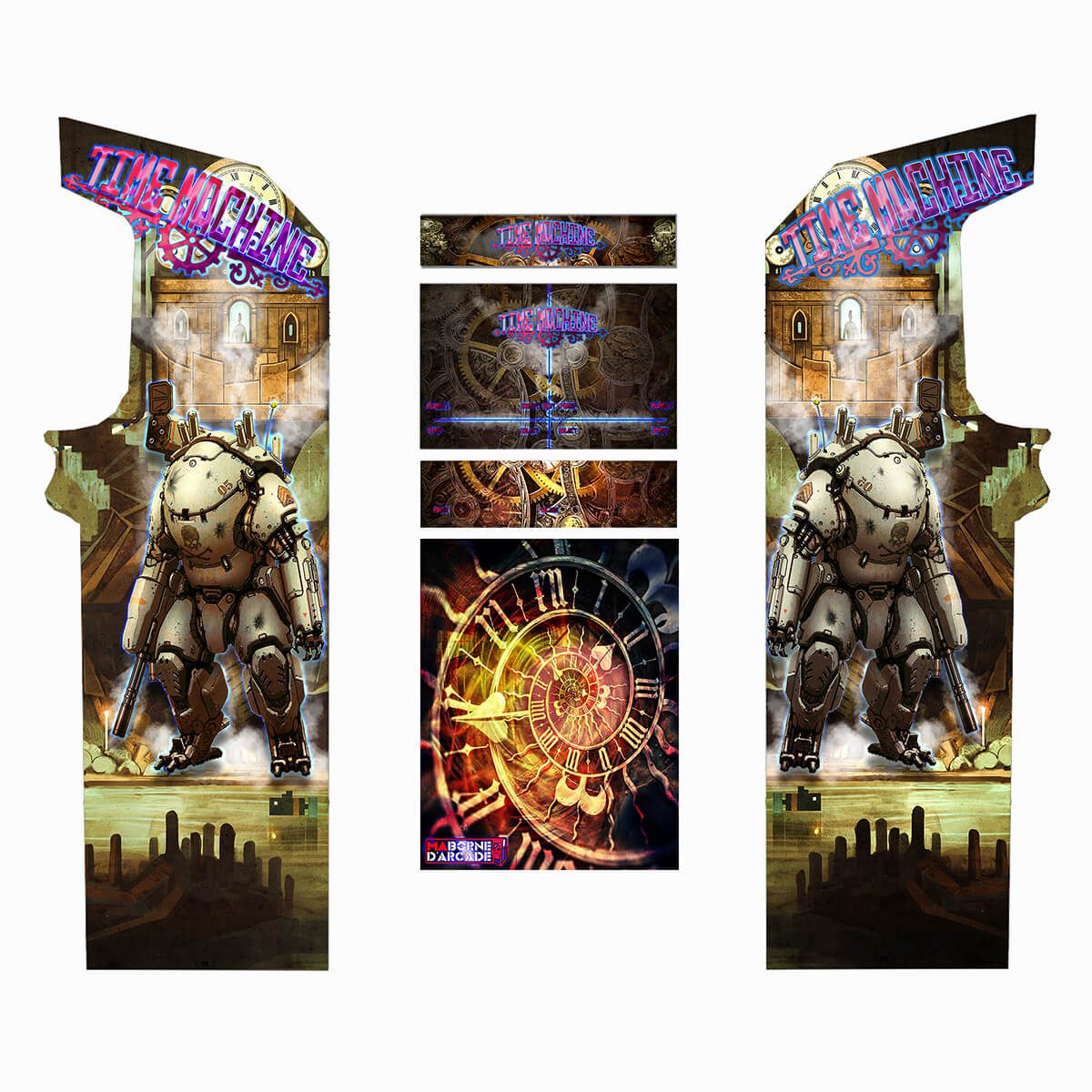 Borne d’Arcade MASTER Time Machine - Ma Borne d'Arcade