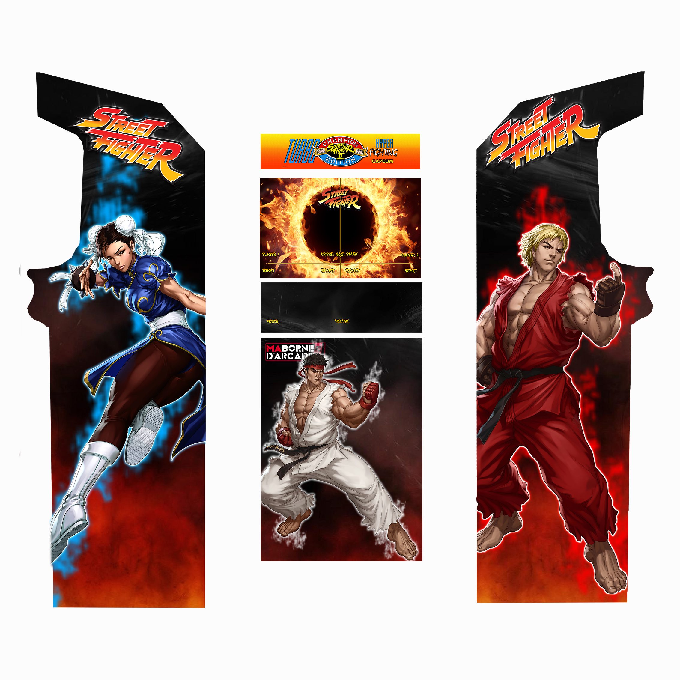 Borne d’Arcade Classic Street Fighter - Ma Borne d'Arcade