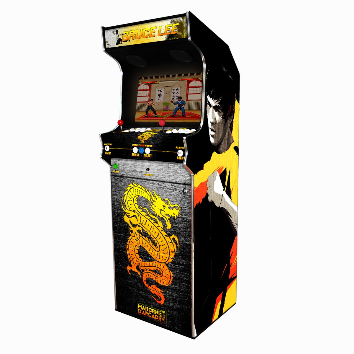 Borne d’Arcade Classic Bruce Lee - Ma Borne d'Arcade