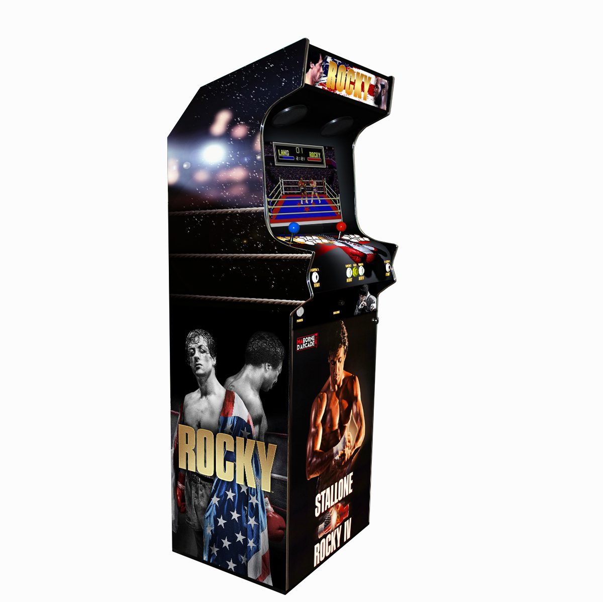 Borne d’Arcade Classic XL Rocky - Ma Borne d'Arcade